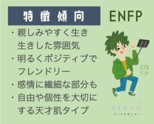 ENFP（広報運動家）の性格特徴！相性・恋愛・仕事は？【MBTI】 - zired