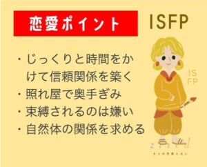 ISFP（冒険家）の性格特徴！相性・恋愛・仕事は？【MBTI】 - zired