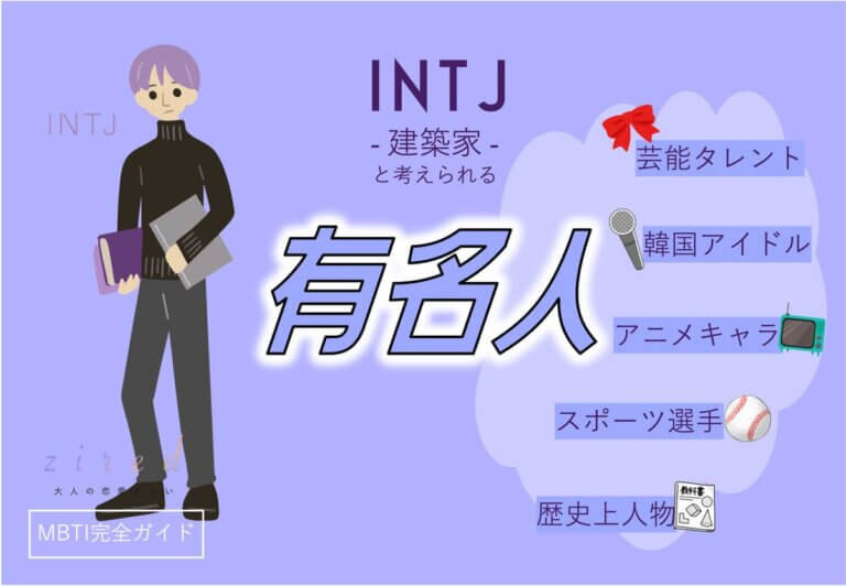 INTJの有名人 総勢46人！芸能人・韓国アイドル・YouTuber・アニメキャラ等紹介 - zired